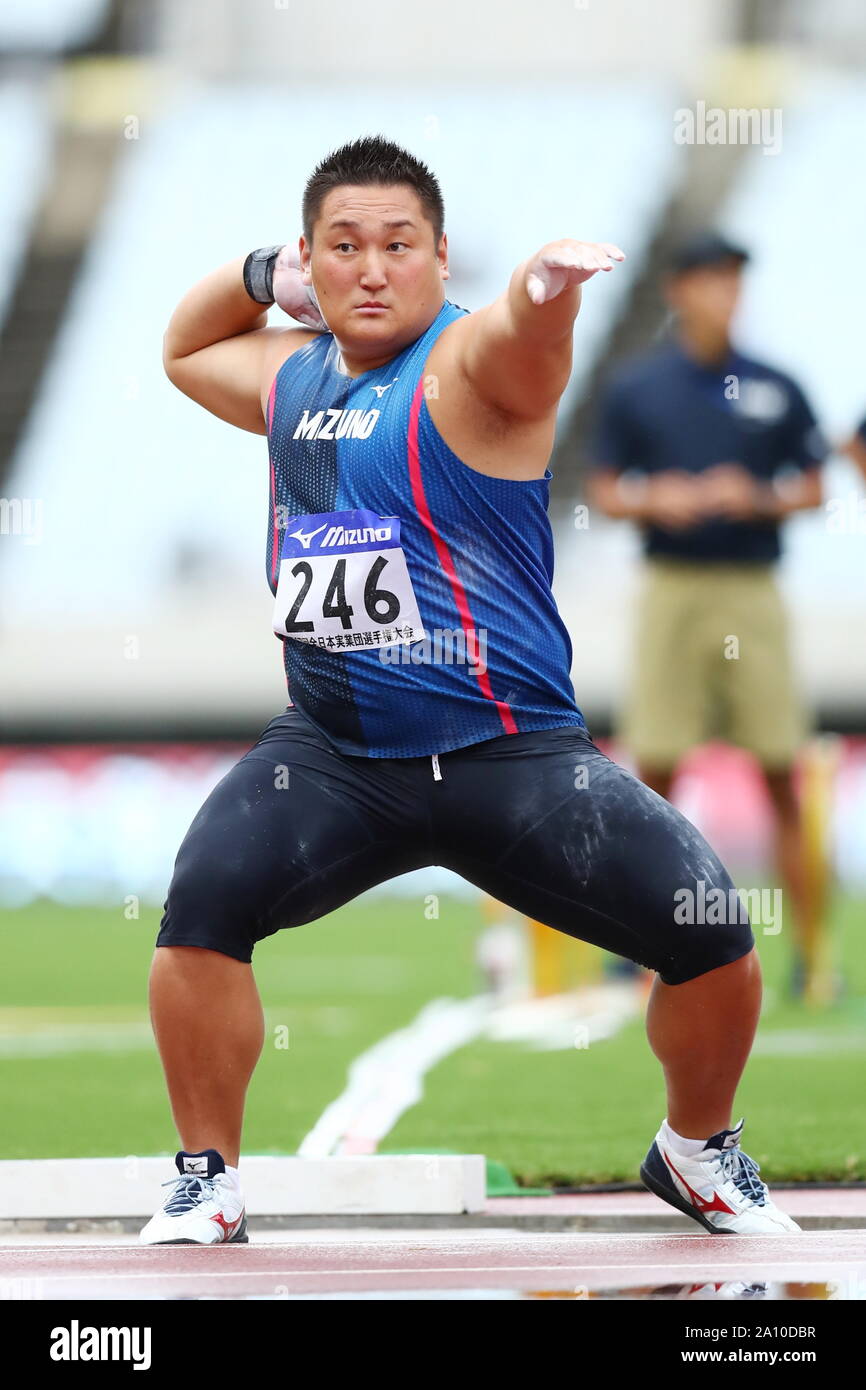 Osaka, Japan. 22nd Sep, 2019. Daichi Nakamura Athletics : The 67th All ...