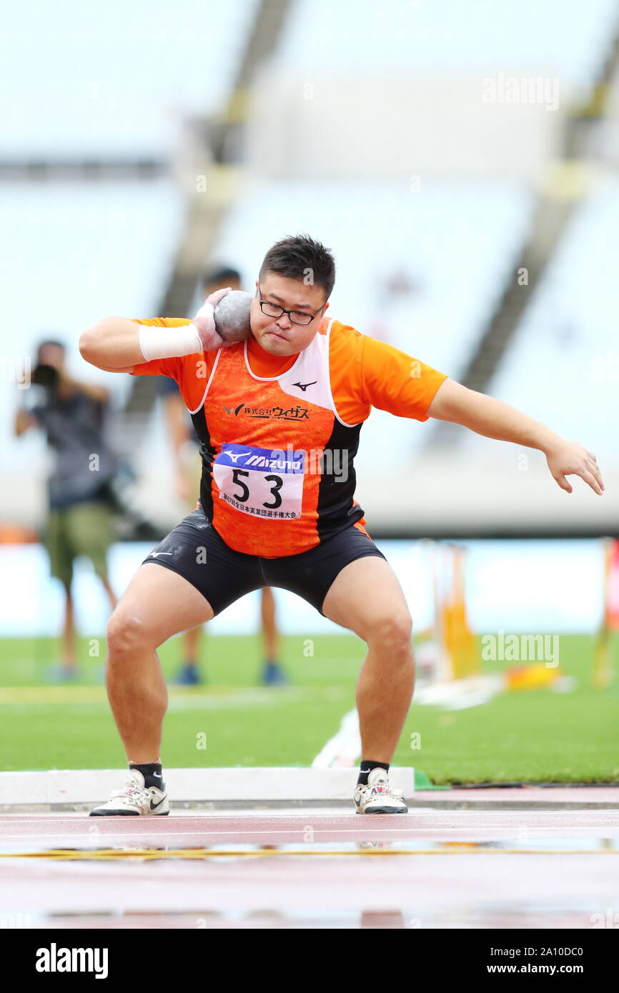 Osaka, Japan. 22nd Sep, 2019. Daichi Morishita Athletics : The 67th All ...