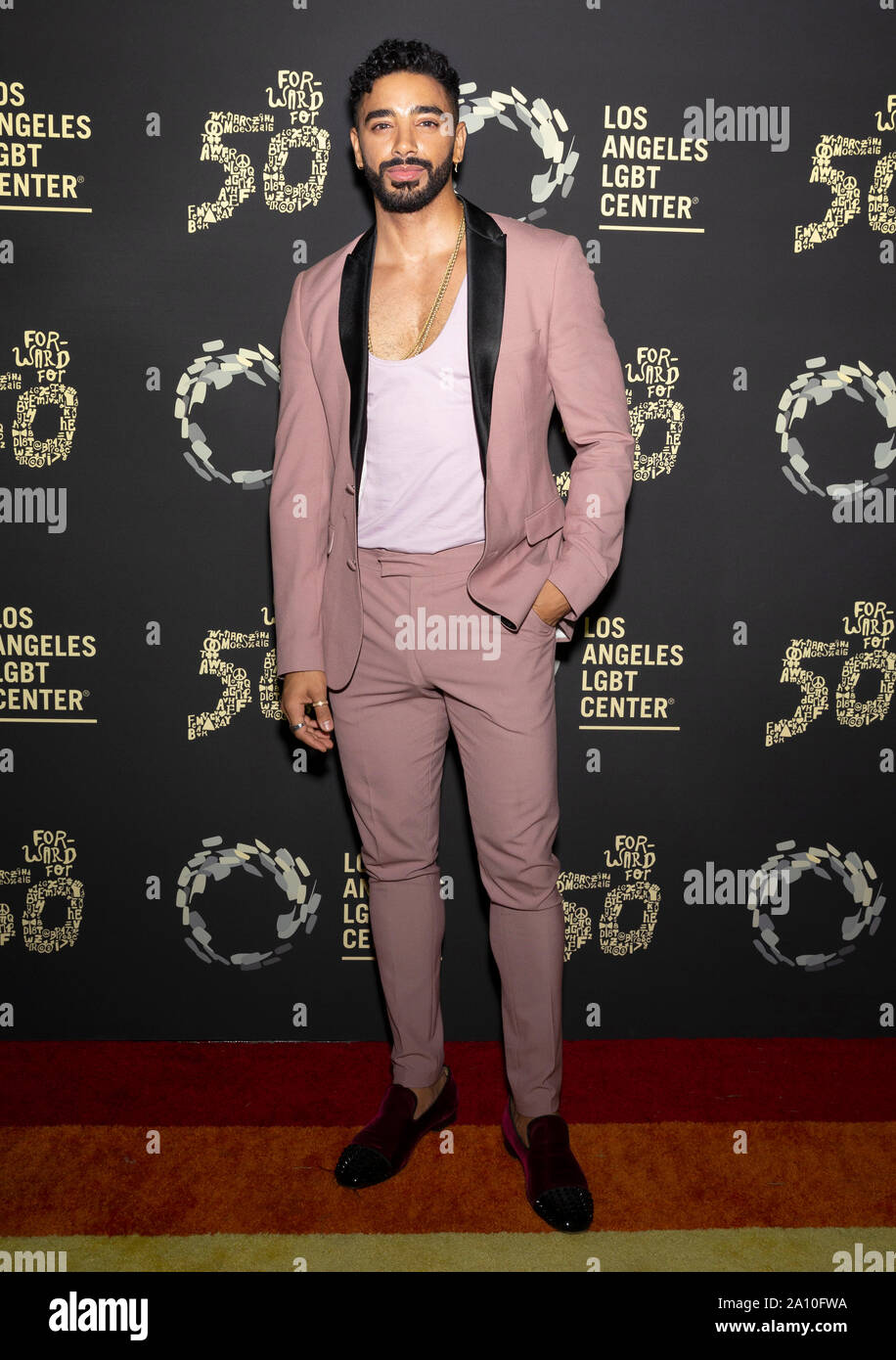 Los Angeles, CA - Sept 21, 2019: Laith Ashley attends the Los Angeles ...