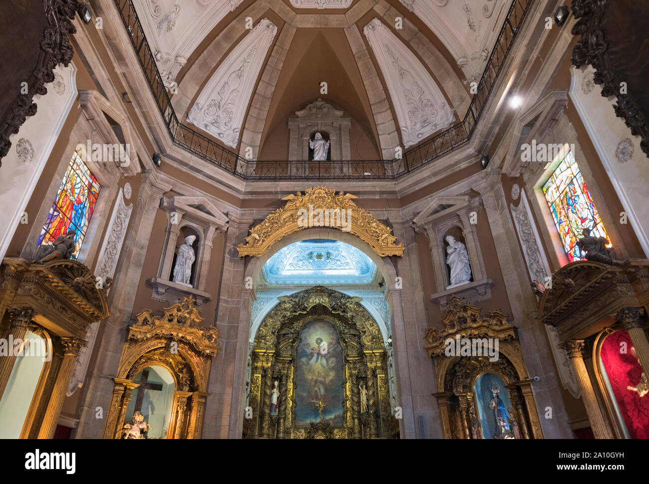 Igreja de Santo Ildefonso. Saint Ildefonso Church Porto Portugal Stock ...