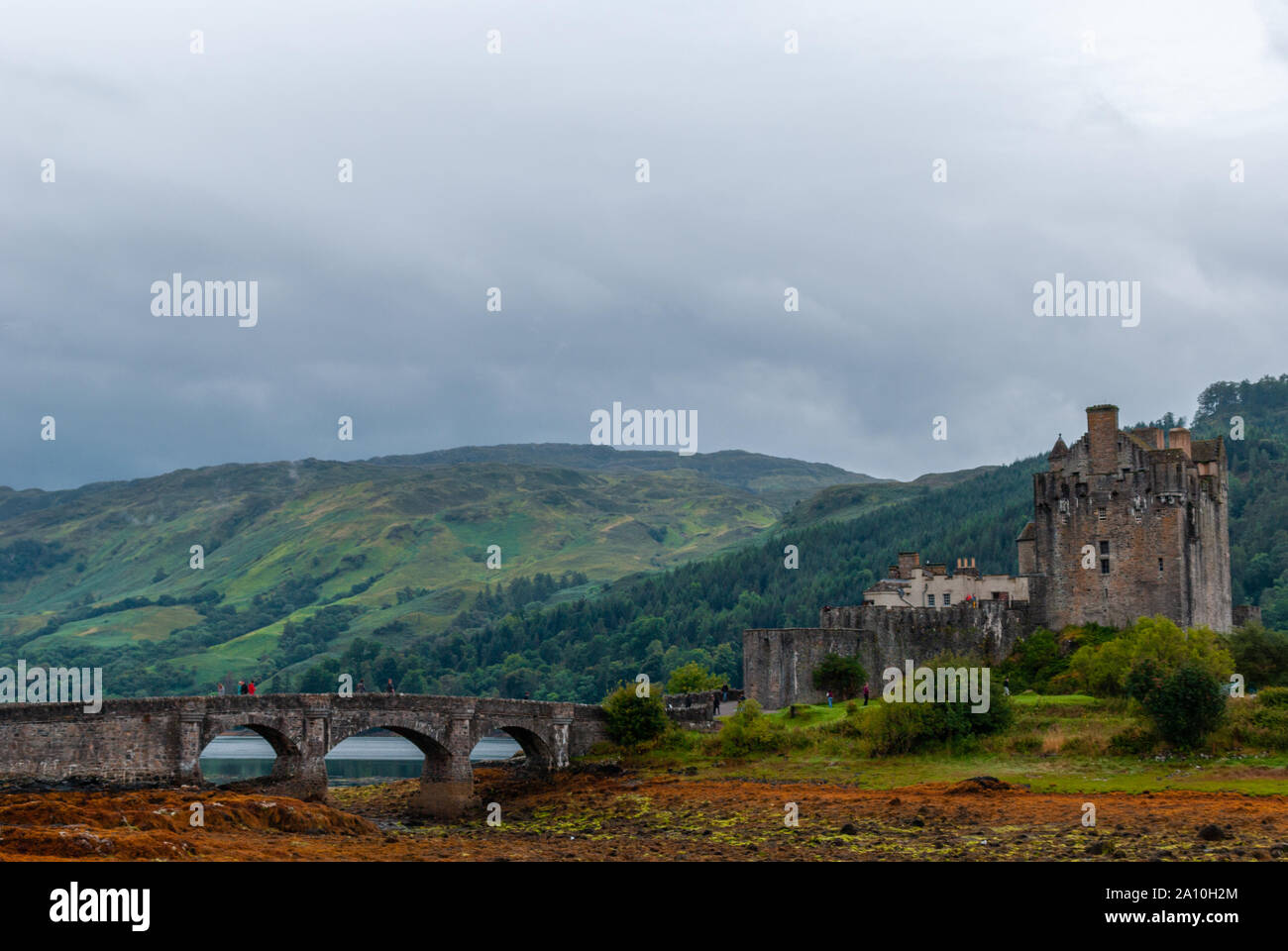 Dornie, Scotland; August 27th 2019: Eilean Donan Castle Stock Photo - Alamy