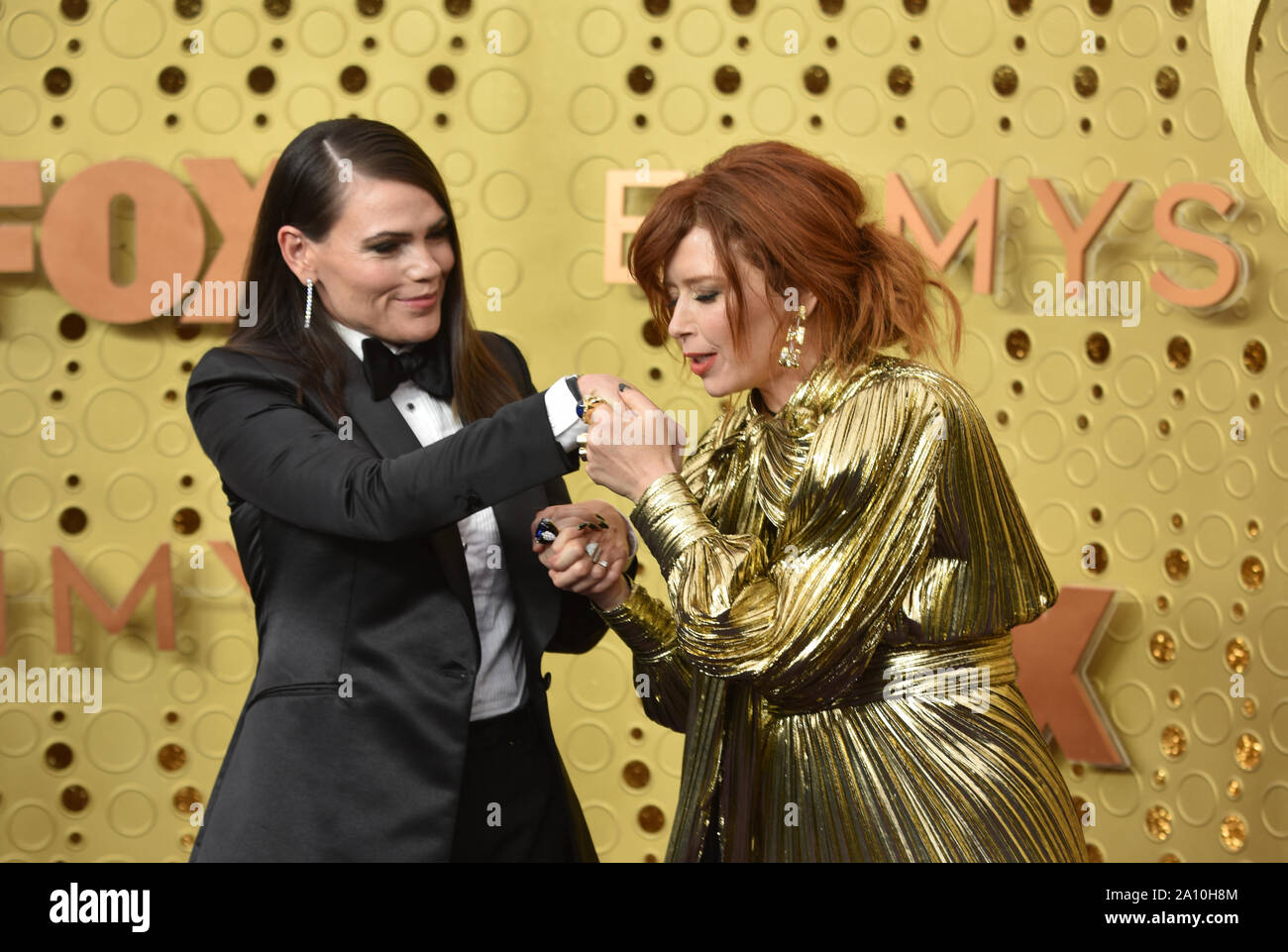 (L-R) Clea DuVall and Natasha Lyonne arrive for the 71st annual ...