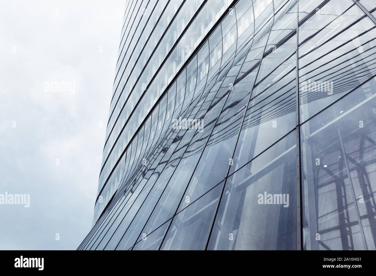 Abstract architecture. Modern office glass building Stock Photo - Alamy