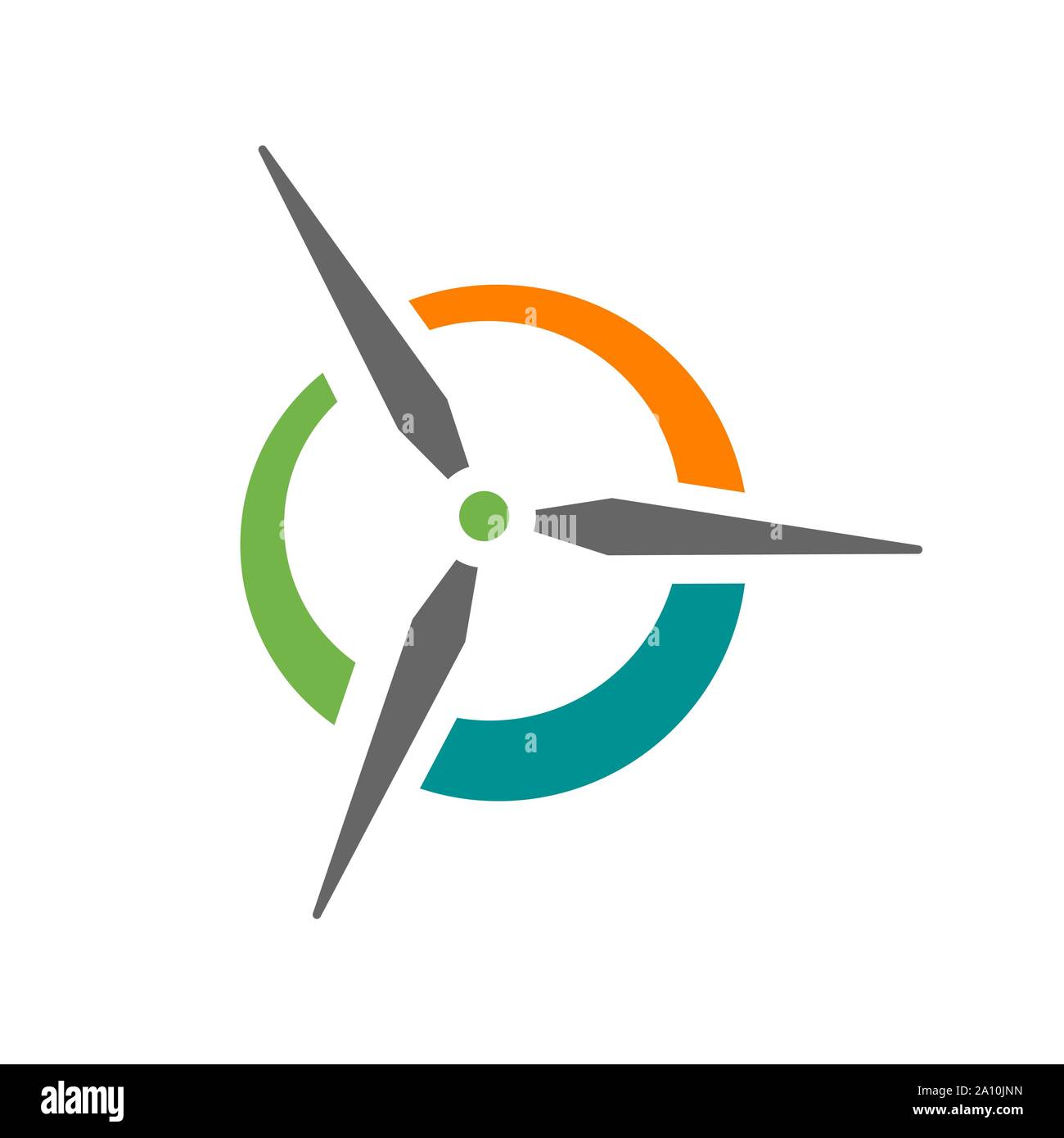 Windmill logo hi-res stock photography and images - Alamy