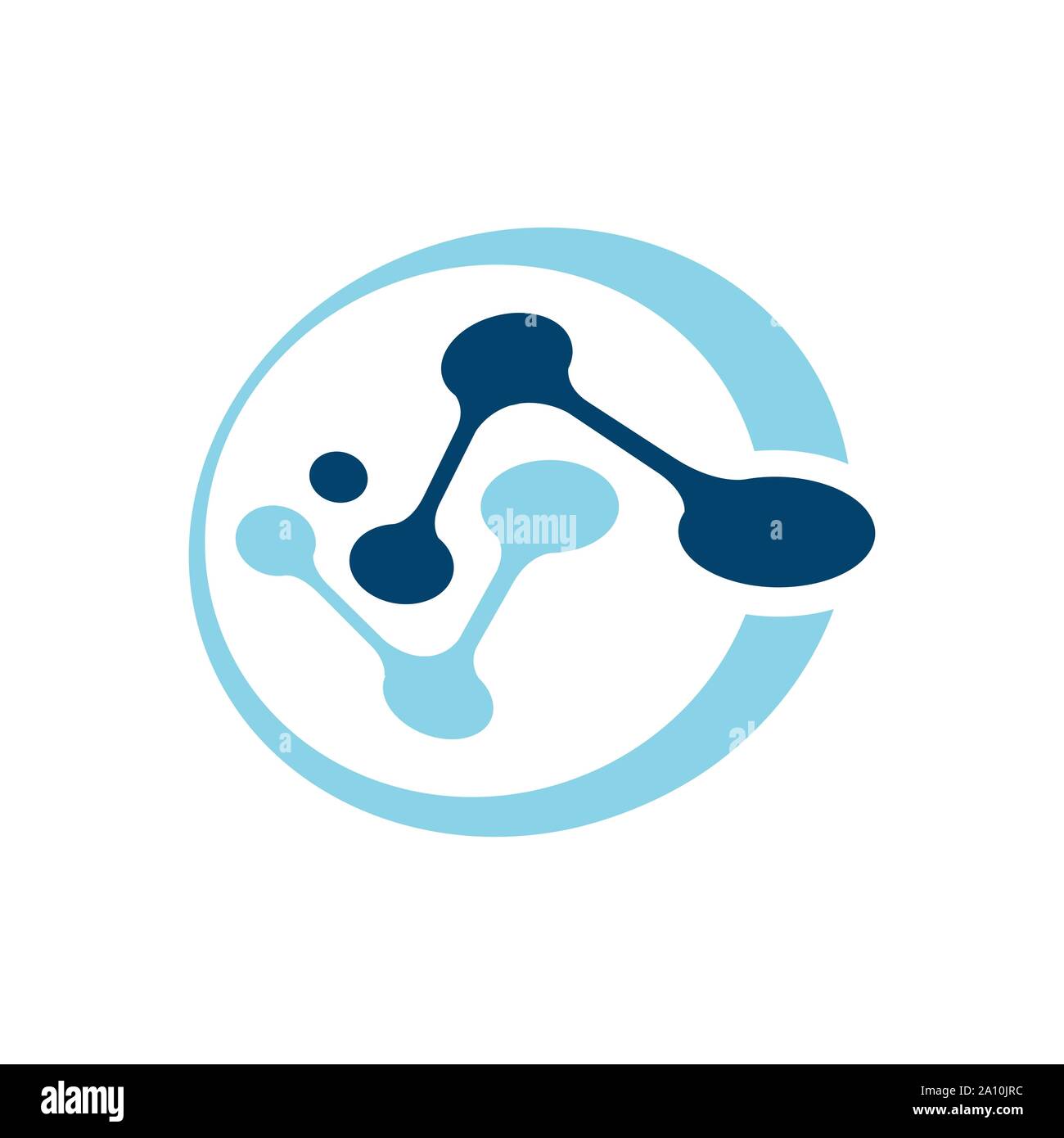 Medical molecule vector vectors hi-res stock photography and images - Alamy