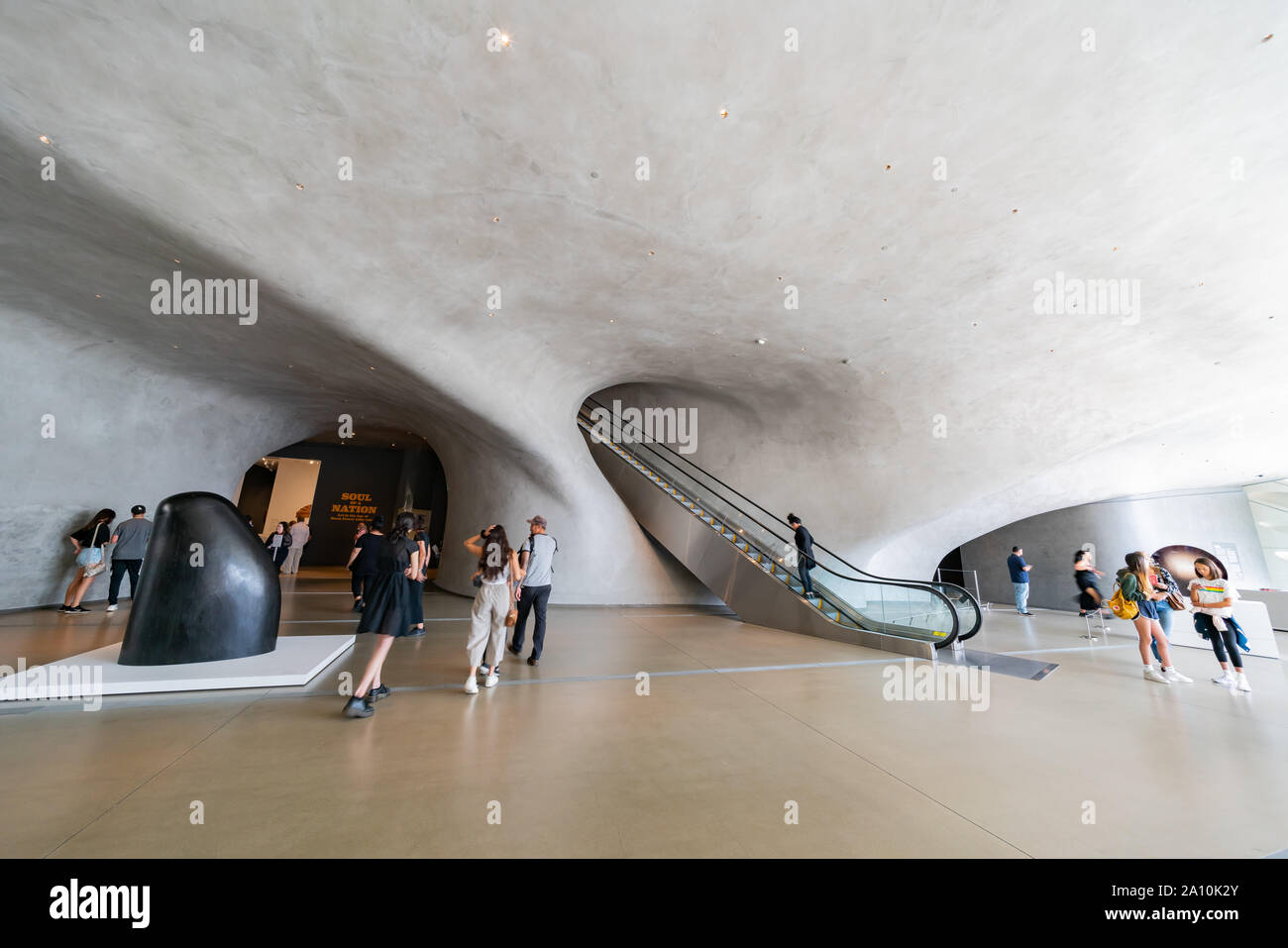 Los Angeles, AUG 8: Interior view of the famous The Board Museum on AUG ...