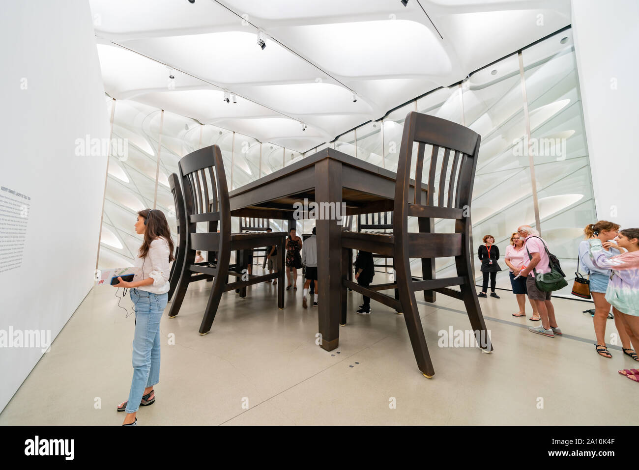 Los Angeles, AUG 8: Hugh table and chair display in the famous The ...