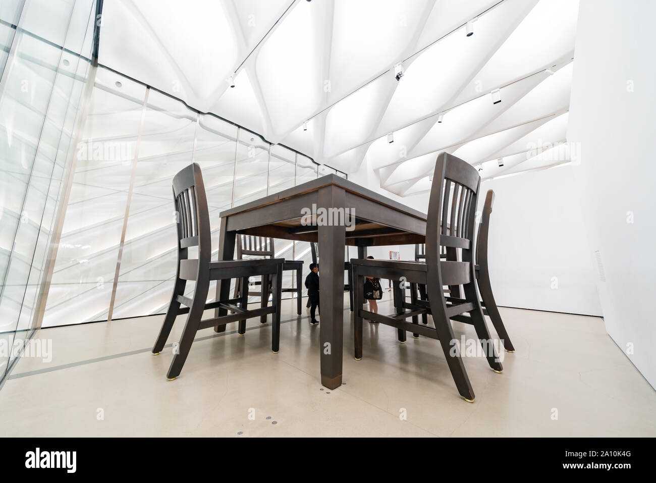 Los Angeles, AUG 8: Hugh table and chair display in the famous The ...