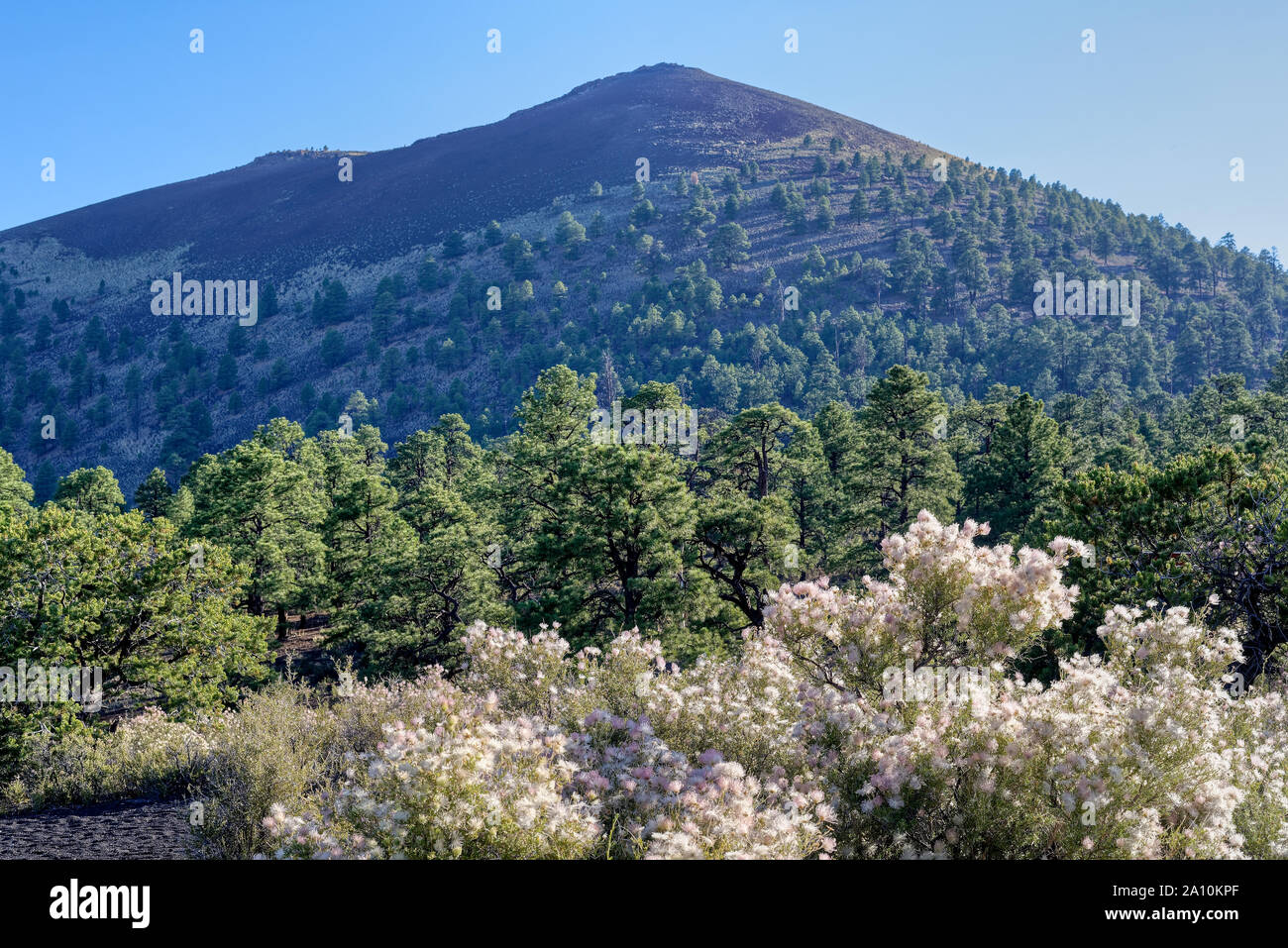 Sunset Crater, in Sunset Crater Volcano National Monument, Arizona ...