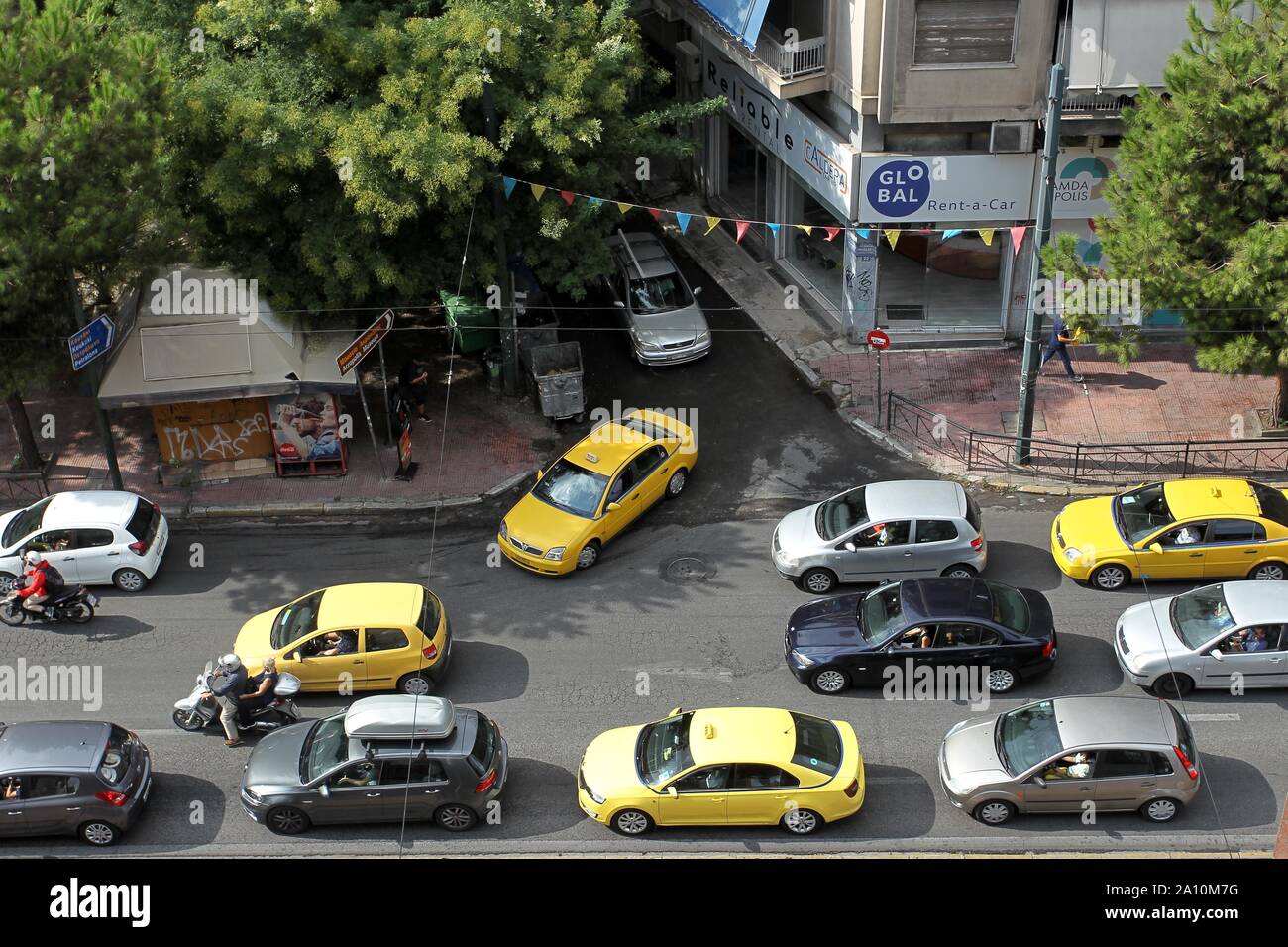 Aerial photography athens hi-res stock photography and images - Alamy