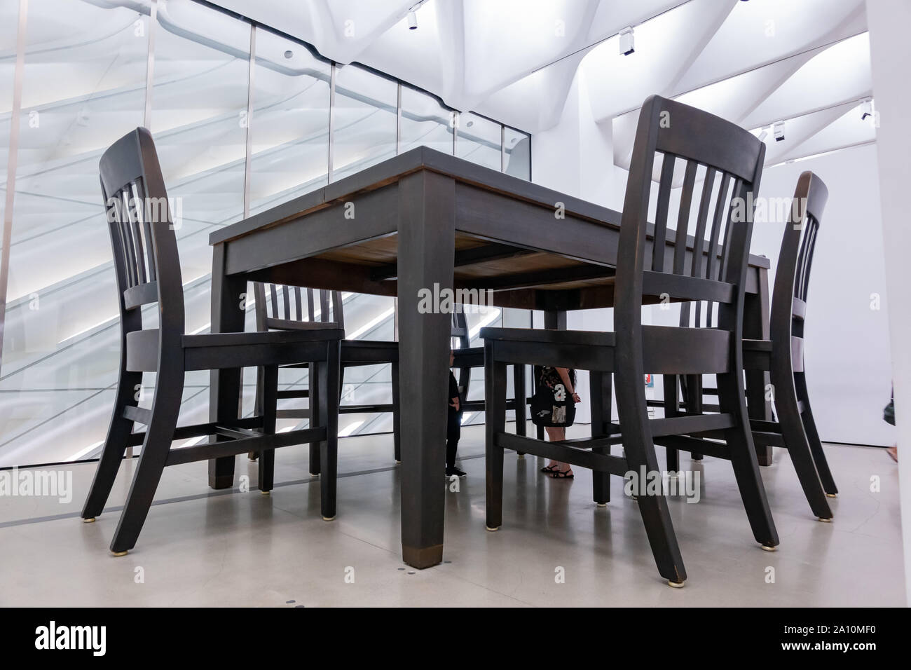 Los Angeles, AUG 8: Hugh table and chair display in the famous The ...