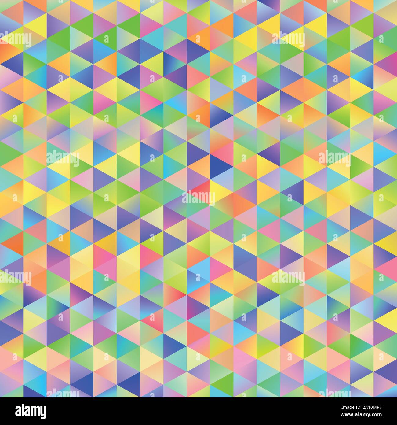 Colorful pattern with chaotic triangles Stock Vector Image & Art - Alamy