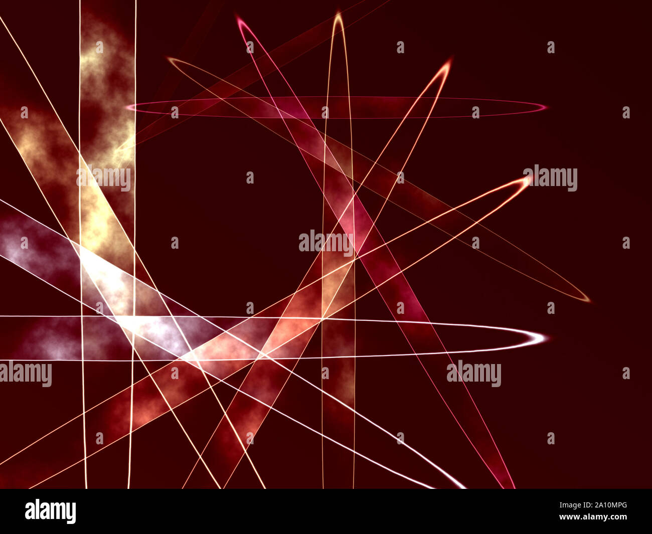 Abstract colorful glowing spirograph object used as background Stock ...