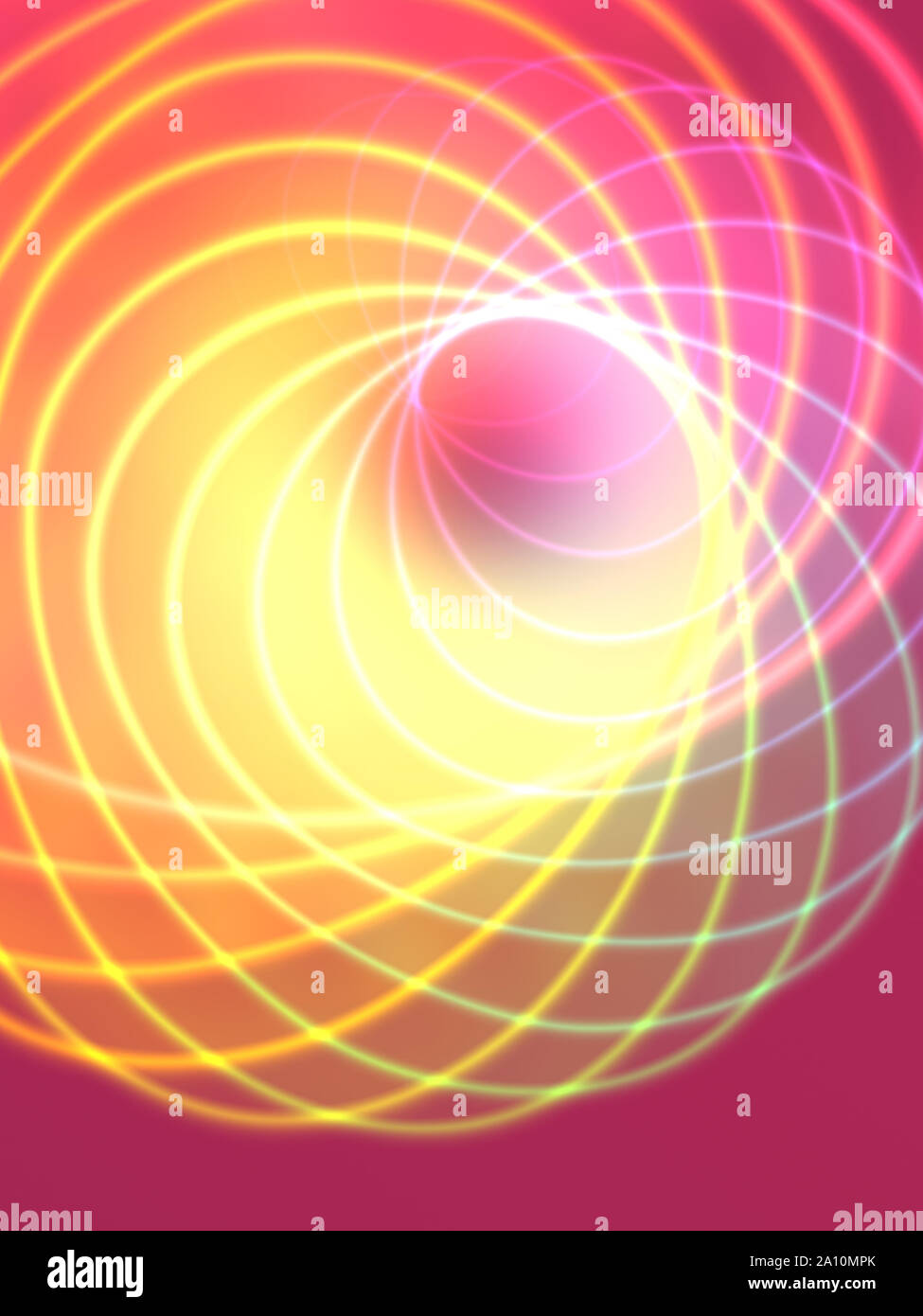 Abstract colorful glowing spirograph object used as background Stock ...