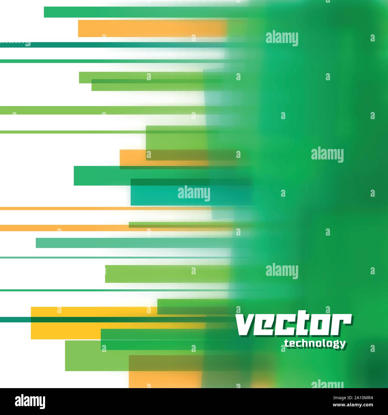 Vector background with green blurred lines Stock Vector Image & Art - Alamy