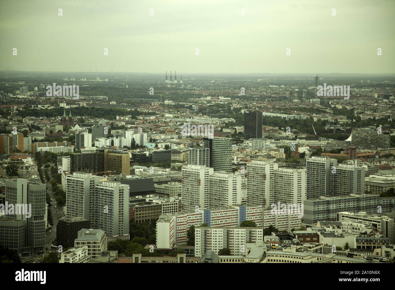 Aerial views of Berlin, cities, capital, construction and architecture ...