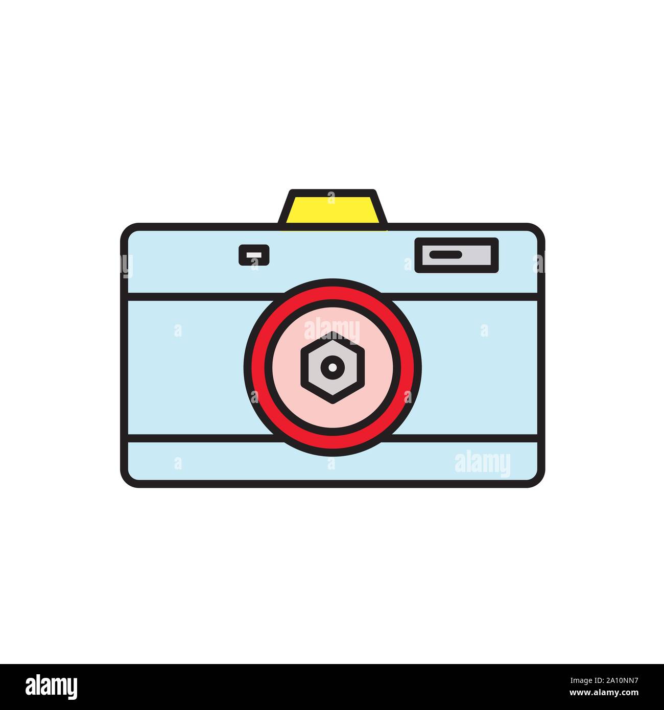 Camera vector glyph icon Stock Vector Images - Alamy