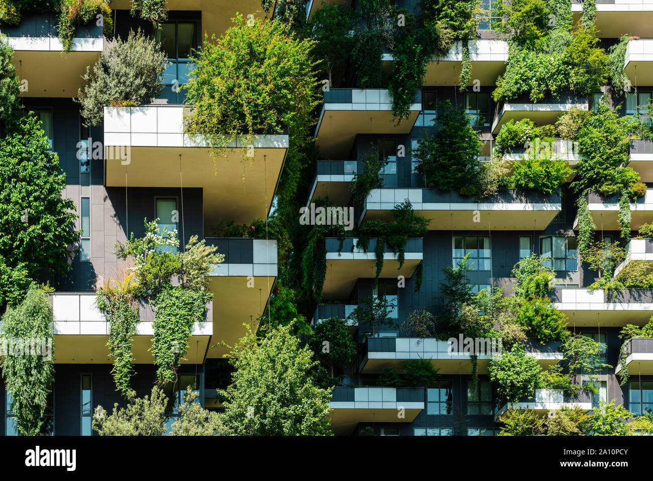 MILAN, ITALY - MAY 31, 2019: Bosco Verticale Or Vertical Forest Are A ...