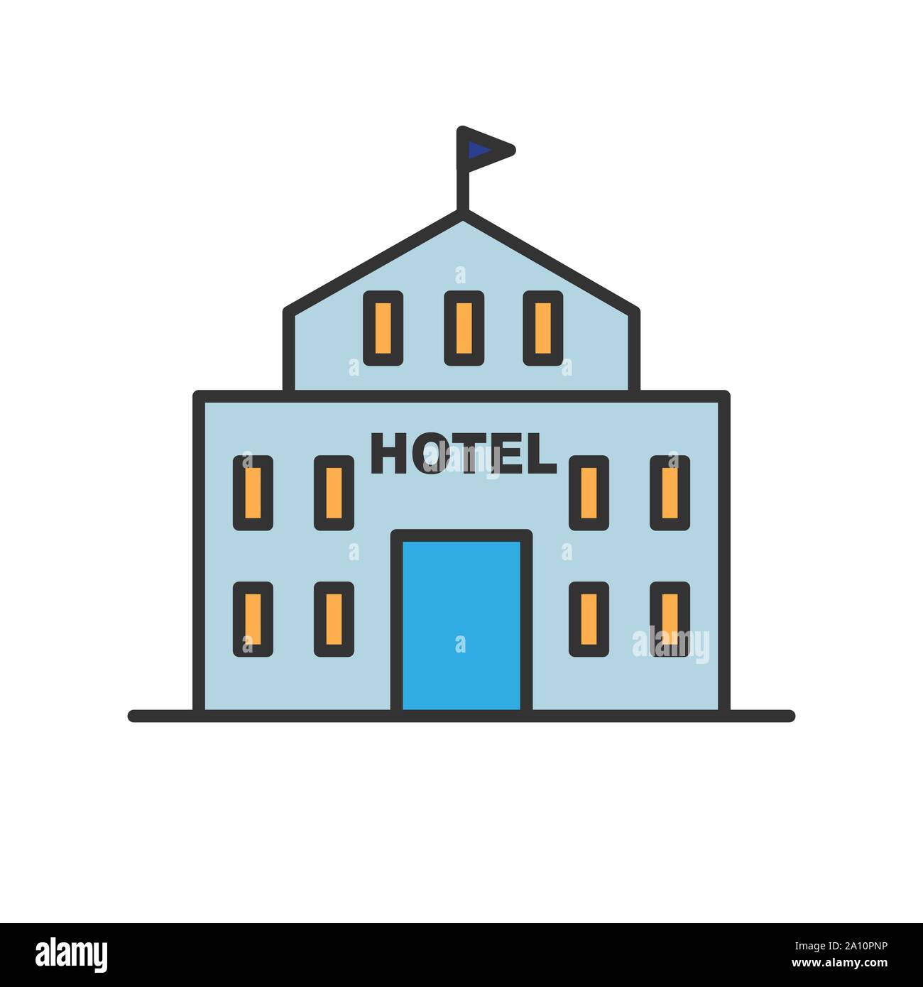 Hotel background path Stock Vector Images - Alamy