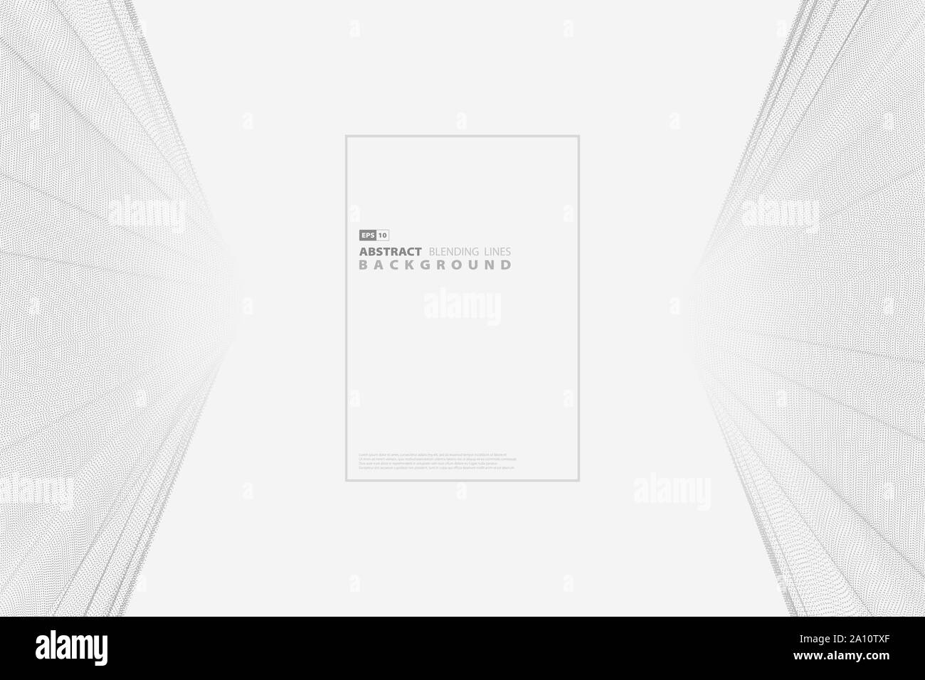 Vector line minimal decoration Black and White Stock Photos & Images ...