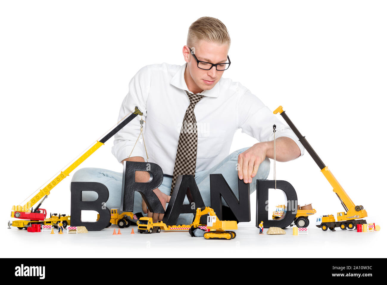 Construction brand hi-res stock photography and images - Alamy