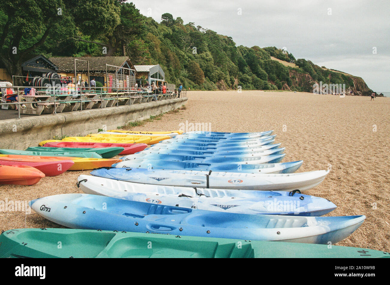 Blackpool Sands Beach, Dartmouth,Devon, England, United Kingdom Stock ...