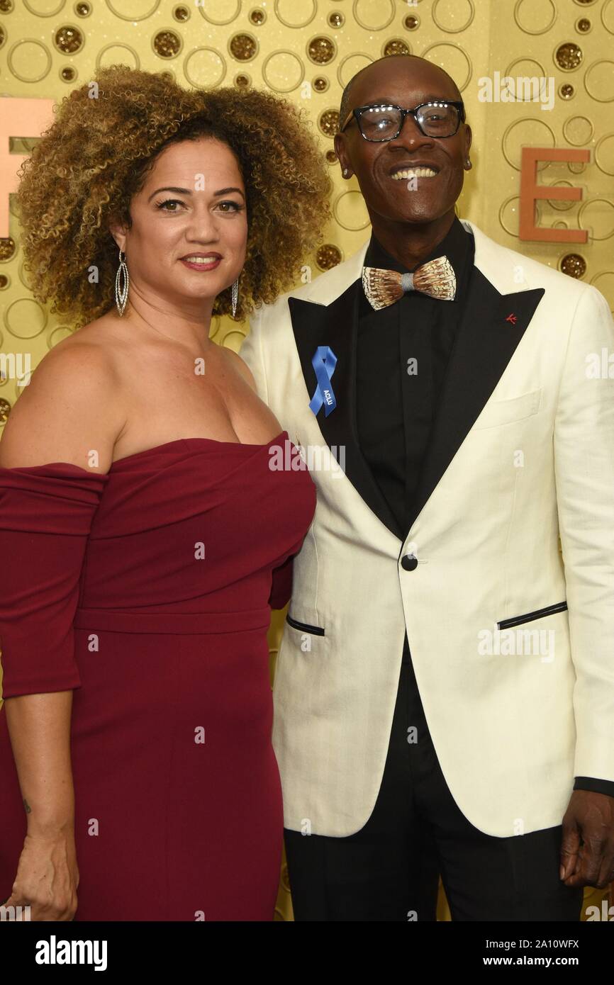 Los Angeles, CA. 22nd Sep, 2019. Bridgid Coulte, Don Cheadle at ...