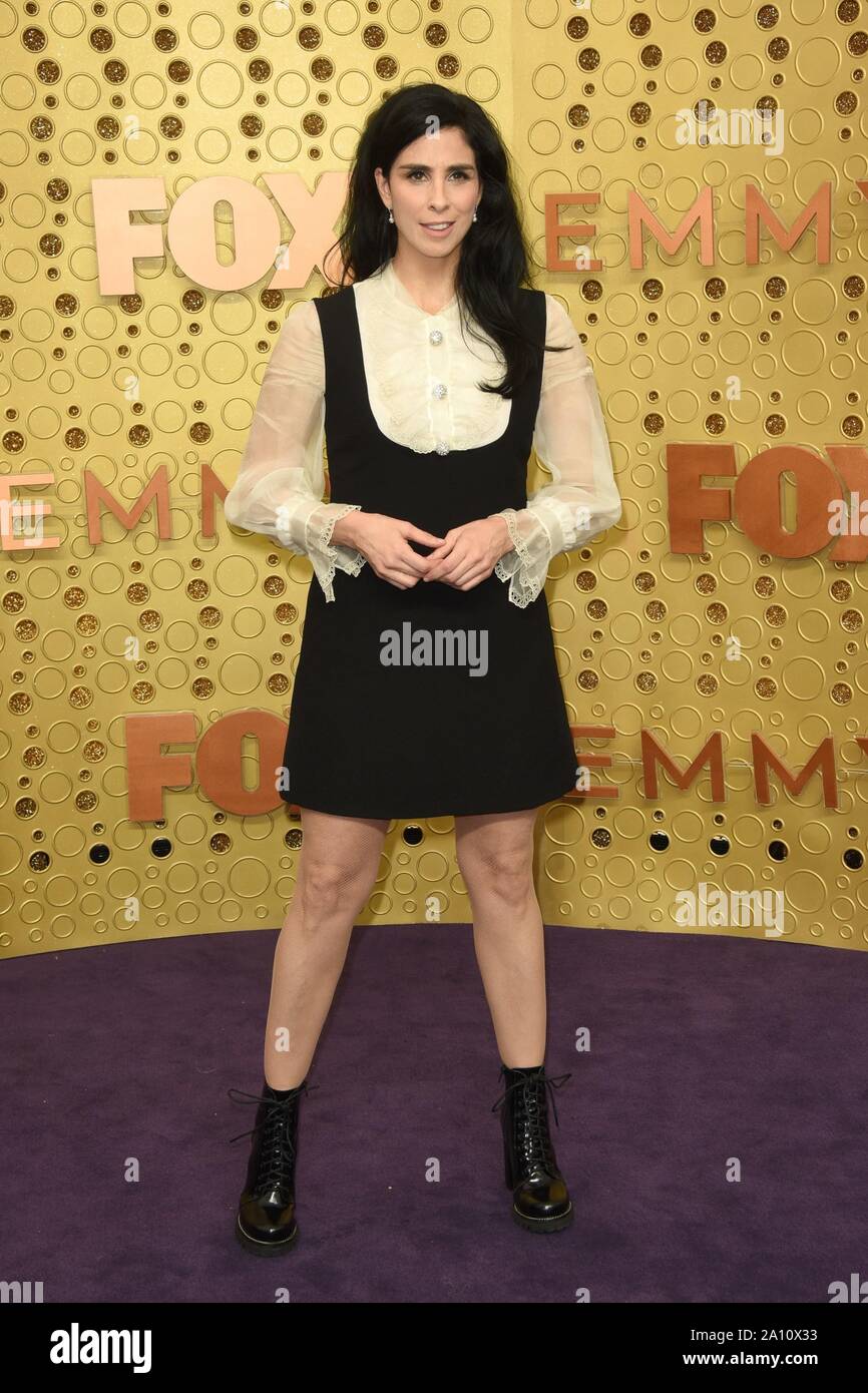 Los Angeles, CA. 22nd Sep, 2019. Sarah Silverman at arrivals for 71st ...