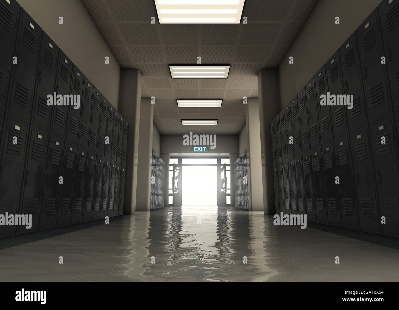 Dimly lit passageway hi-res stock photography and images - Alamy