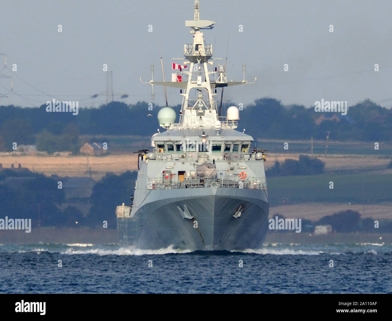Queenborough, Kent, UK. 23rd September, 2019. HMS Medway the UK's ...