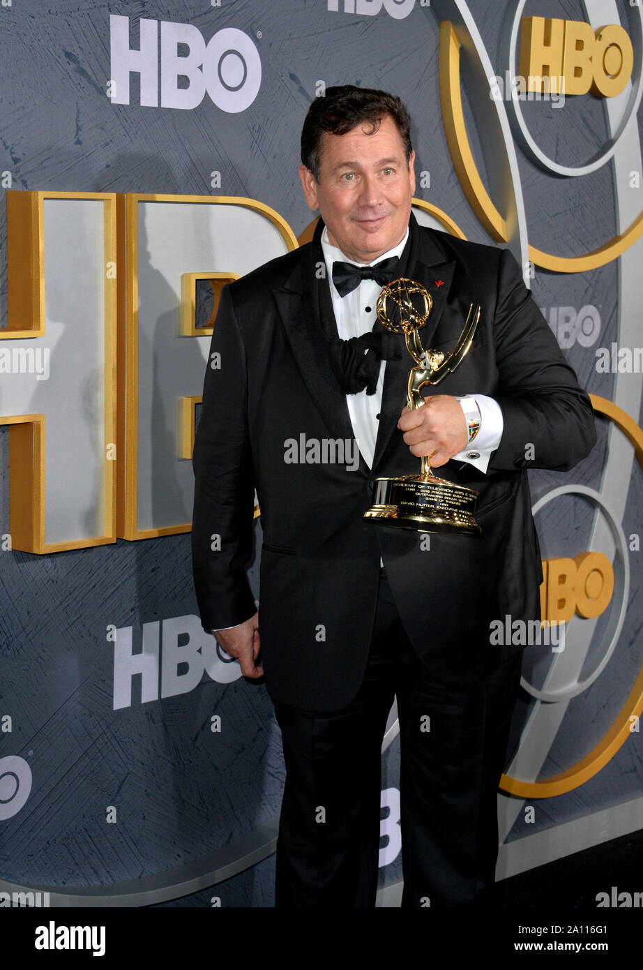 Los Angeles, USA. 23rd Sep, 2019. David Nutter at the HBO post-Emmy ...