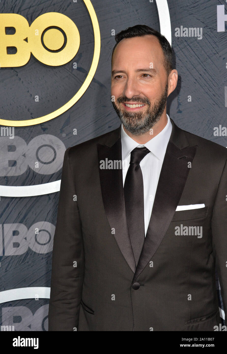 LOS ANGELES, USA. September 23, 2019: Tony Hale at the HBO post-Emmy ...