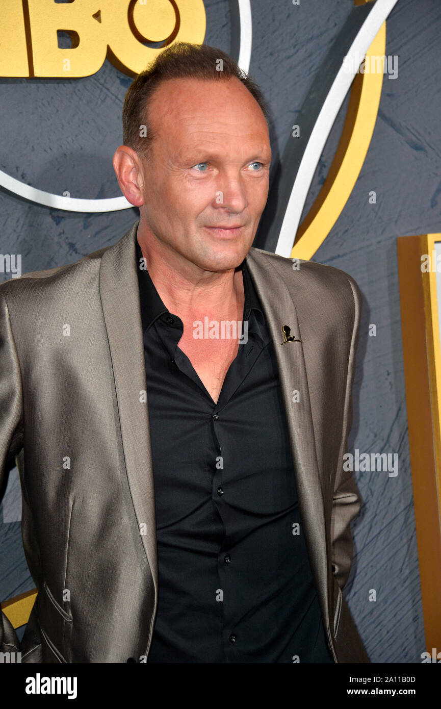 LOS ANGELES, USA. September 23, 2019: Andrew Howard at the HBO post ...