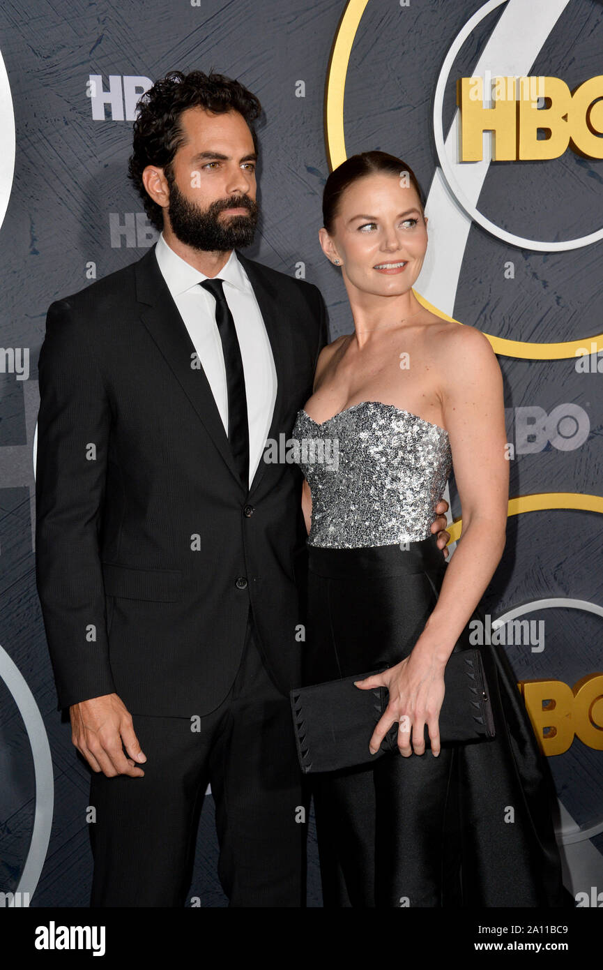 LOS ANGELES, USA. September 23, 2019: Gerardo Celasco & Jennifer ...