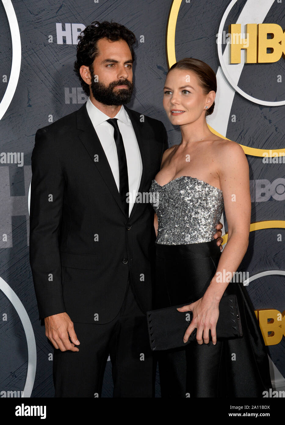 LOS ANGELES, USA. September 23, 2019: Gerardo Celasco & Jennifer ...