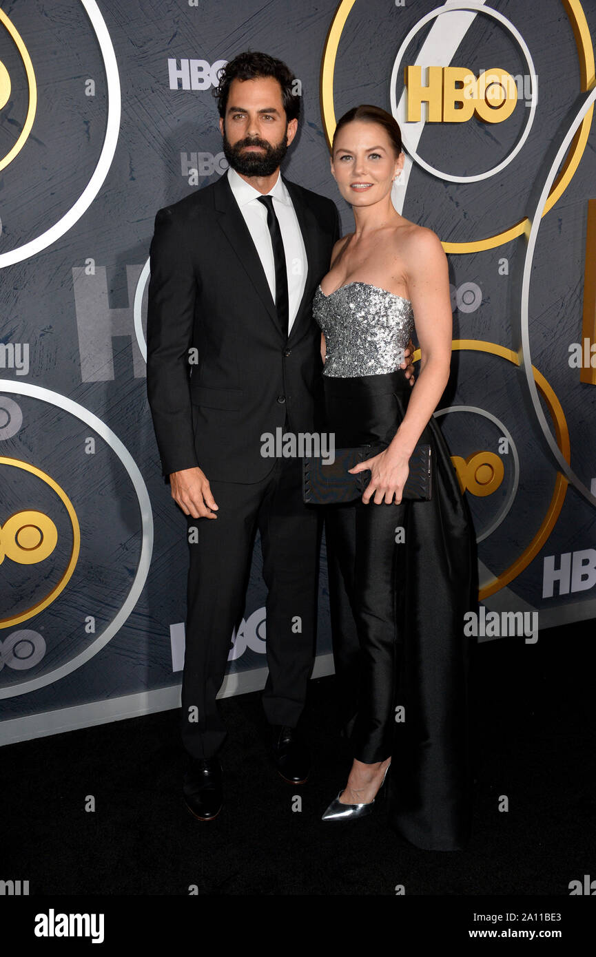LOS ANGELES, USA. September 23, 2019: Gerardo Celasco & Jennifer ...