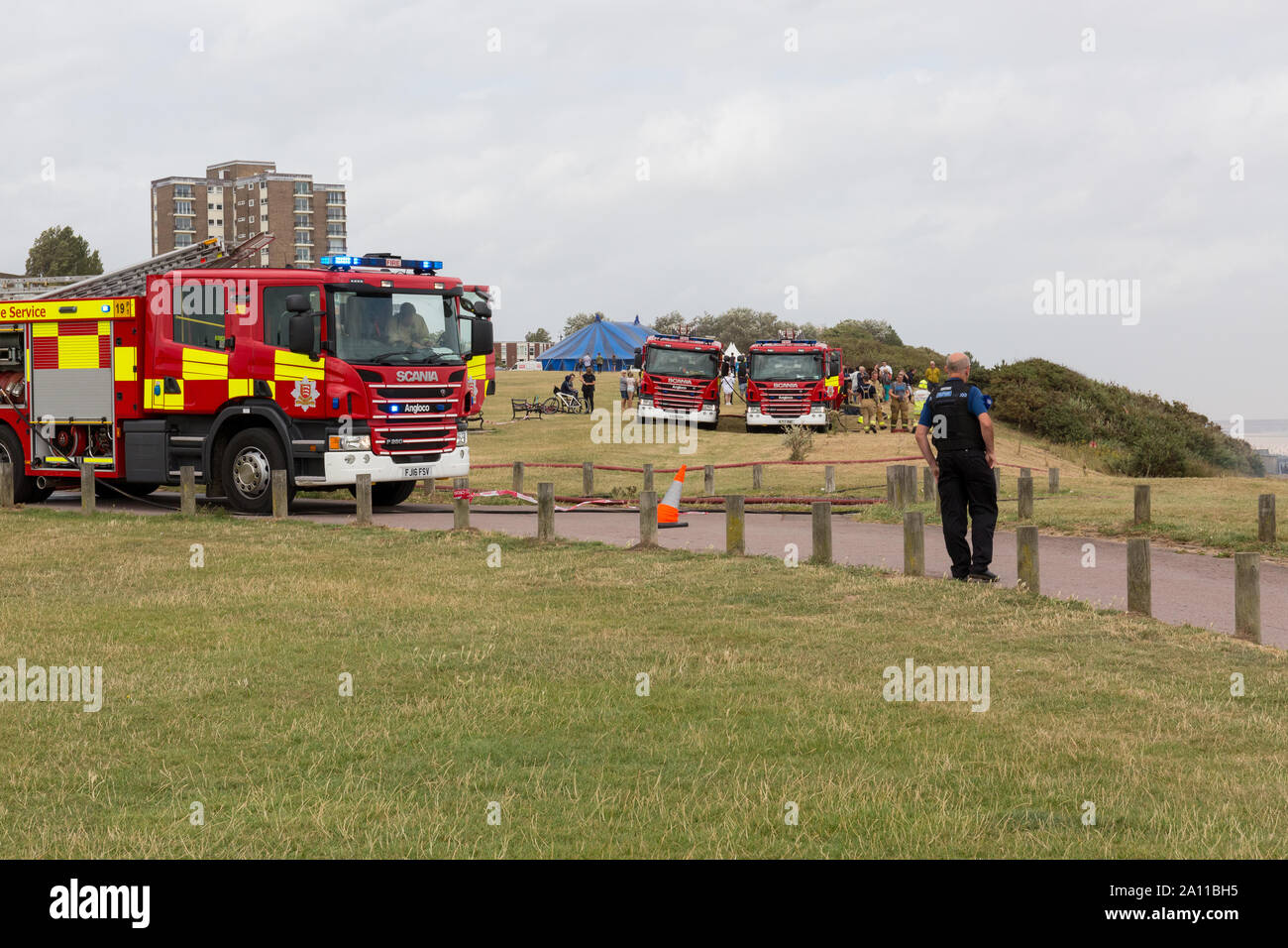 Fireman beach hi-res stock photography and images - Alamy
