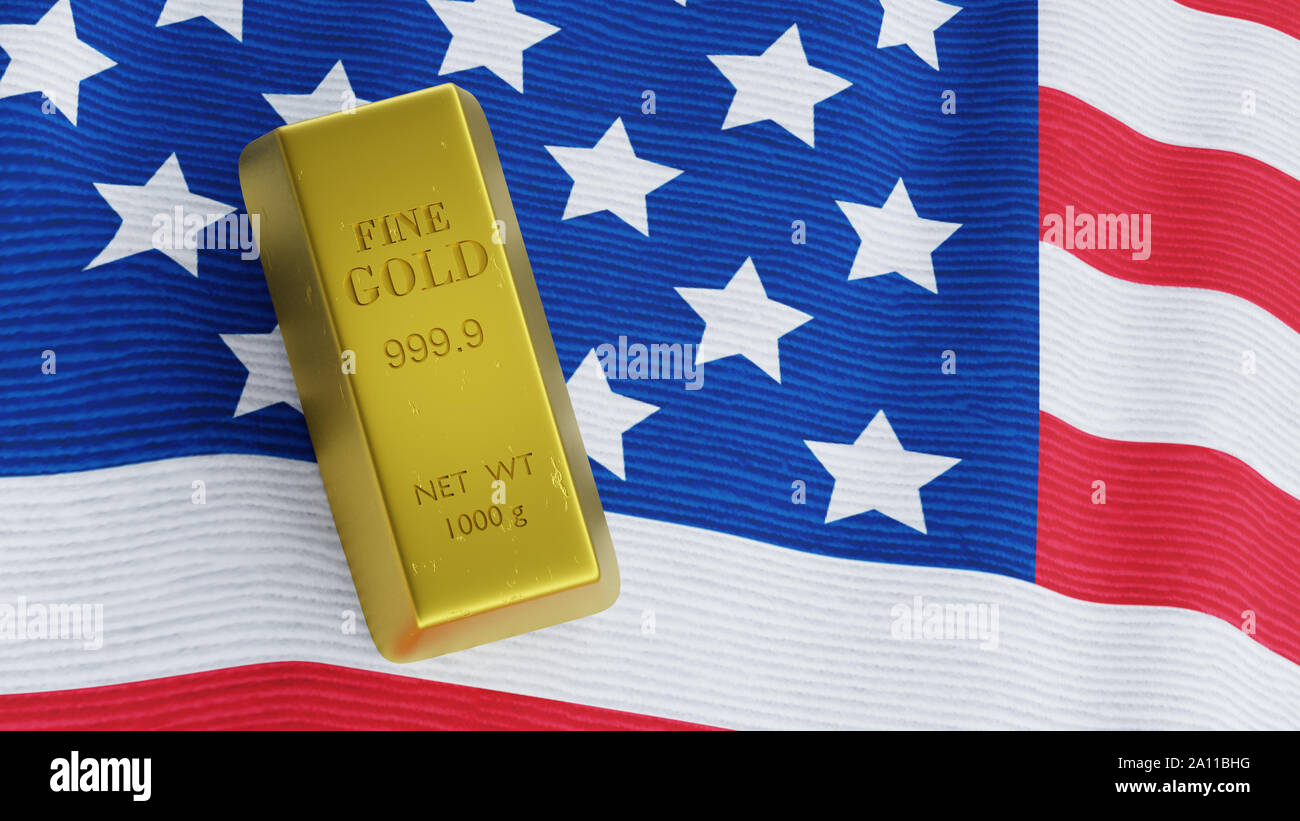 Gold ingot usa hi-res stock photography and images - Alamy