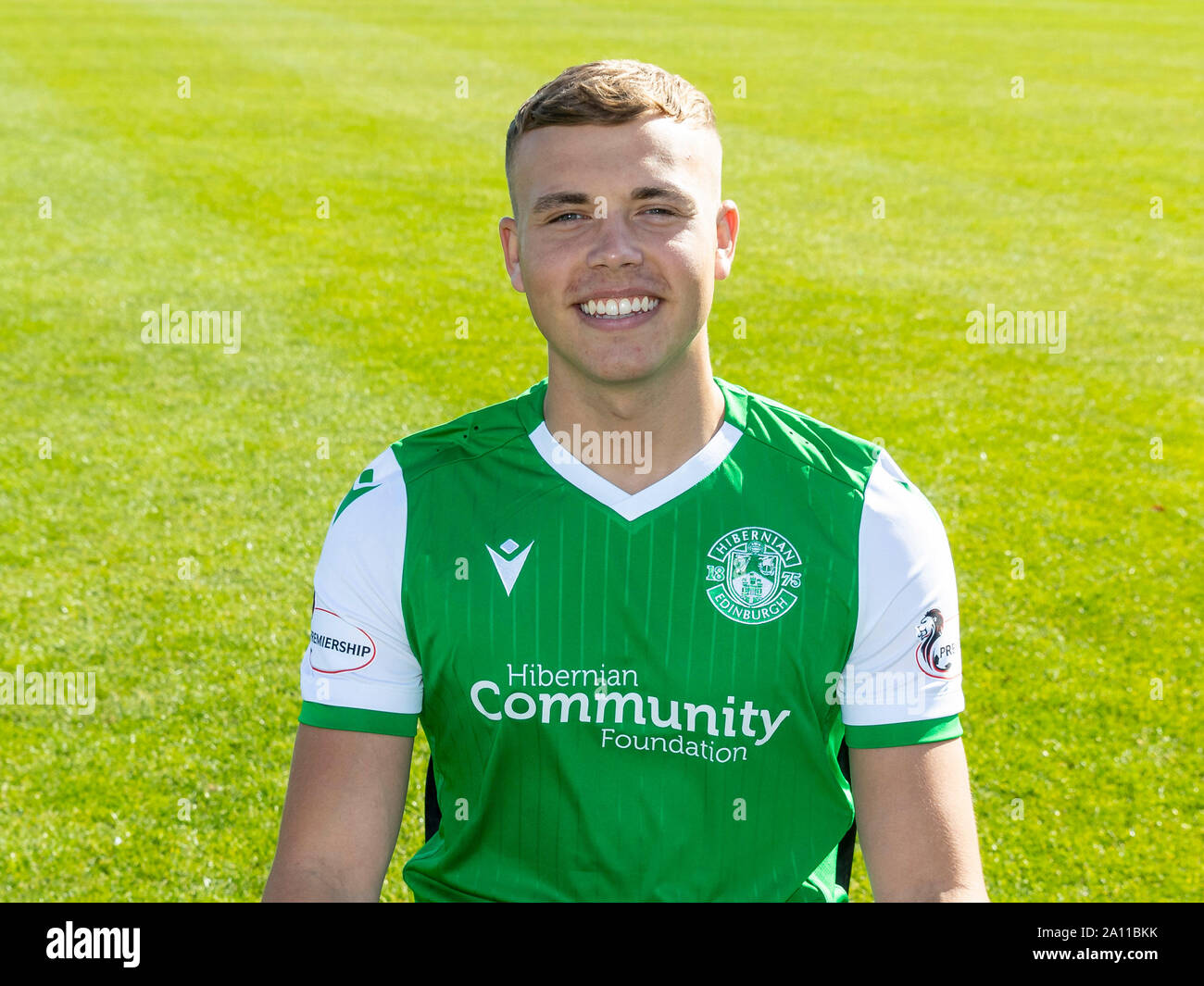 Ryan Porteous of Hibernian Stock Photo - Alamy