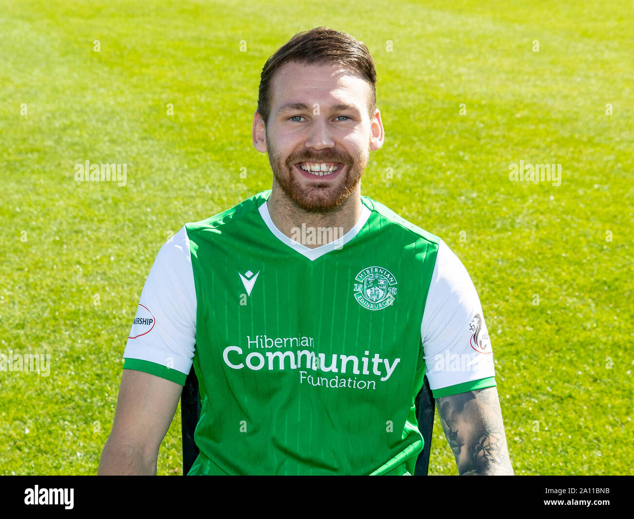 Martin Boyle of Hibernian Stock Photo - Alamy
