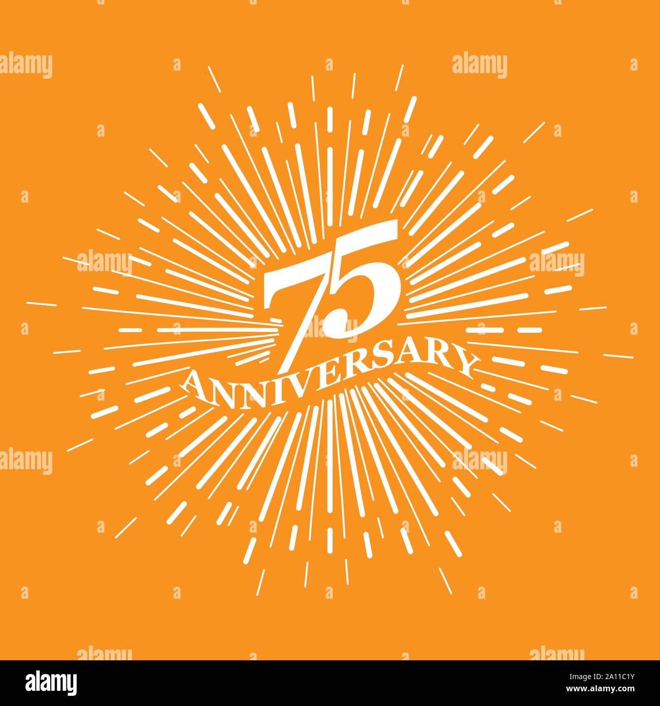 75 birthday party Stock Vector Images - Alamy