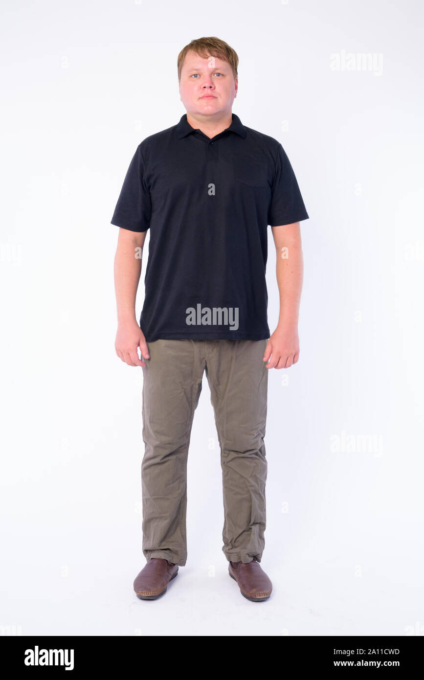Chubby guy full body hi-res stock photography and images - Alamy