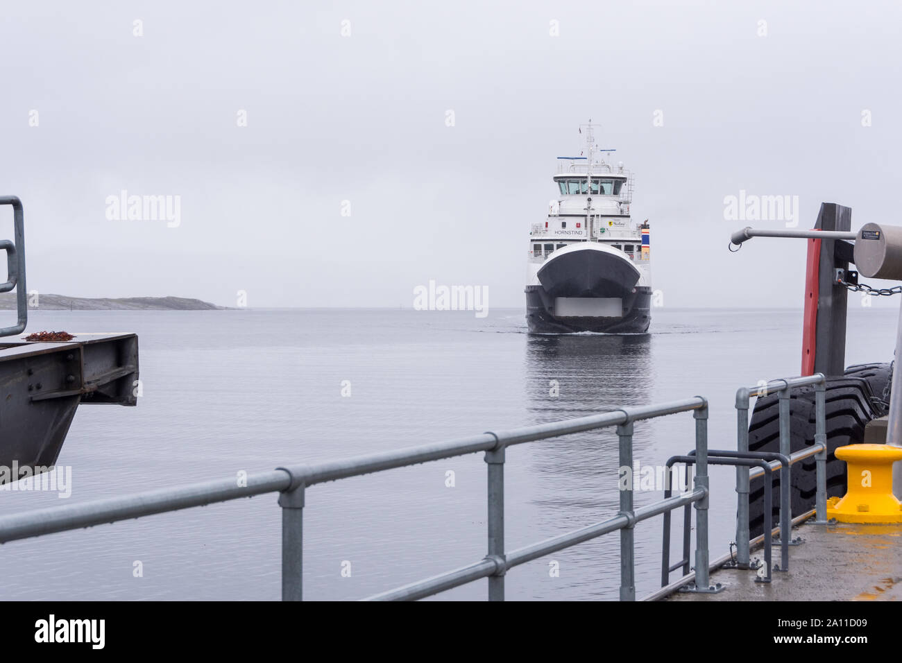 car ferry coming to the pier Stock Photo - Alamy
