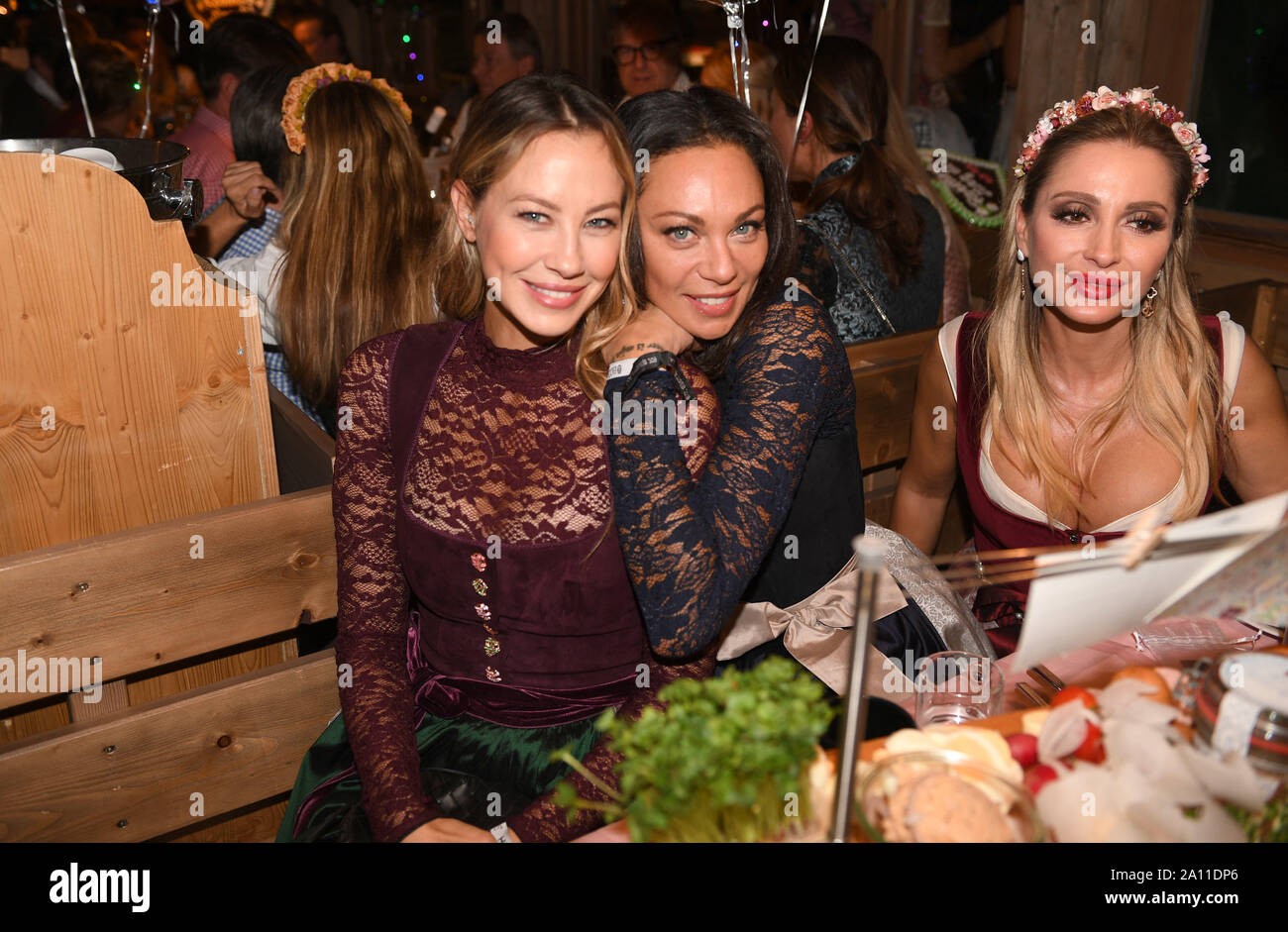 Munich, Germany. 22nd Sep, 2019. Oktoberfest 2019, The models ...