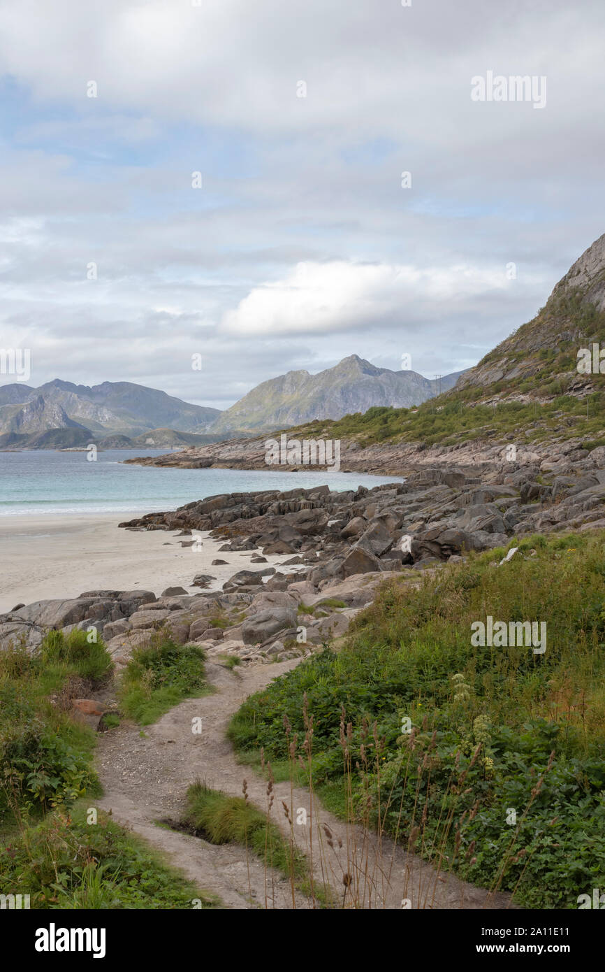 Lofoten footpath hi-res stock photography and images - Alamy