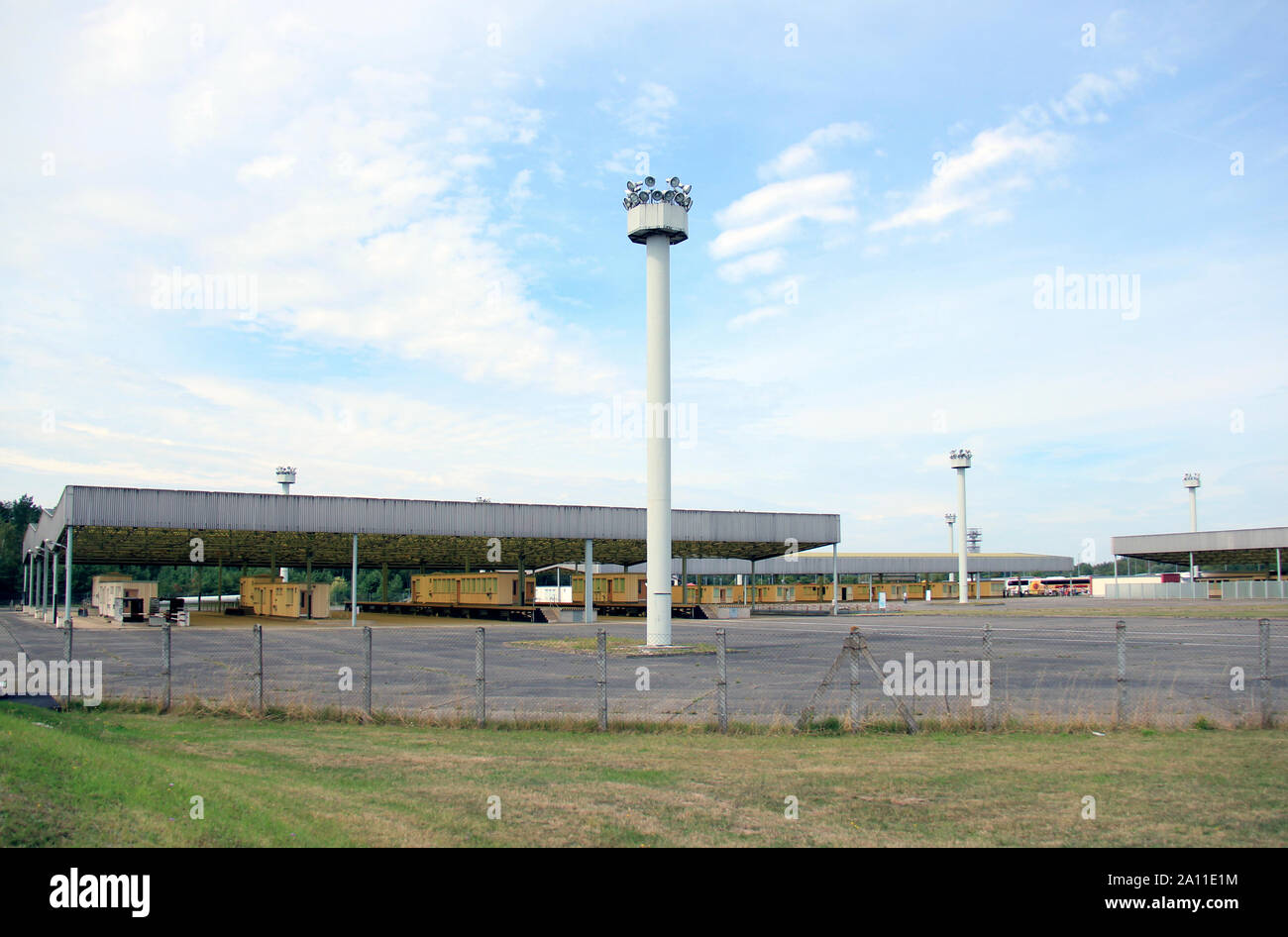Border checkpoint helmstedt marienborn hi-res stock photography and ...