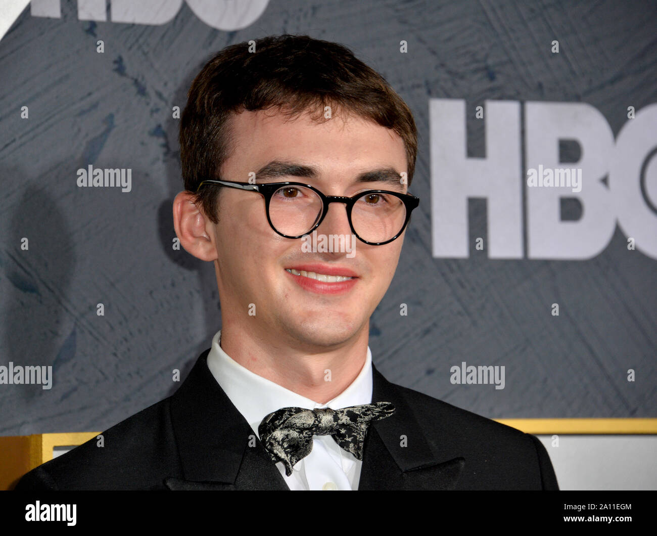 Los Angeles, USA. 23rd Sep, 2019. Isaac Hempstead Wright at the HBO ...