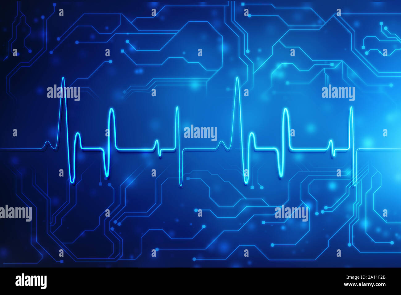 Ecg heart hi-res stock photography and images - Alamy