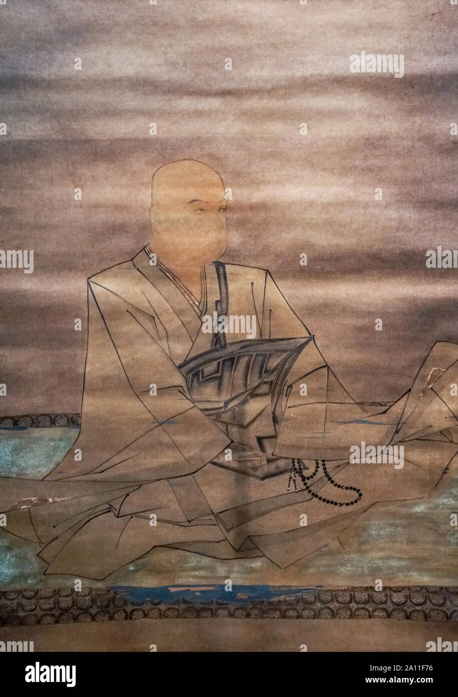 Bamboo tea scoop (chashaku) used in the tea ceremony, by Furuta Oribe ...