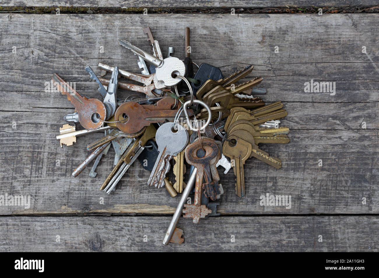 Old fashioned key hi-res stock photography and images - Alamy